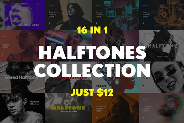 Download Halftones Collection by Pixelbuddha