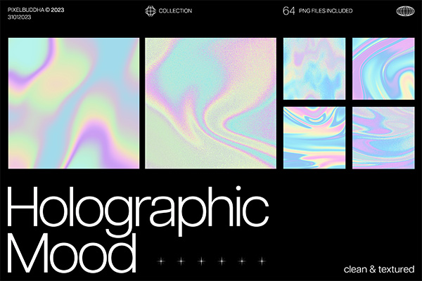 Download Holographic Mood Textures