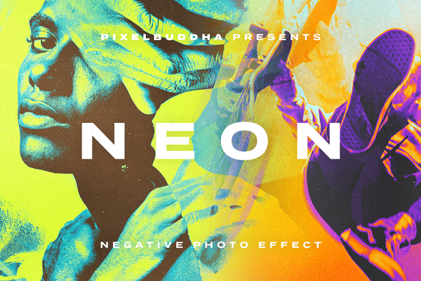 Download Neon Negative Photo Effect