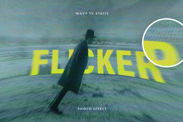 Download Screen Flicker Photo Effect