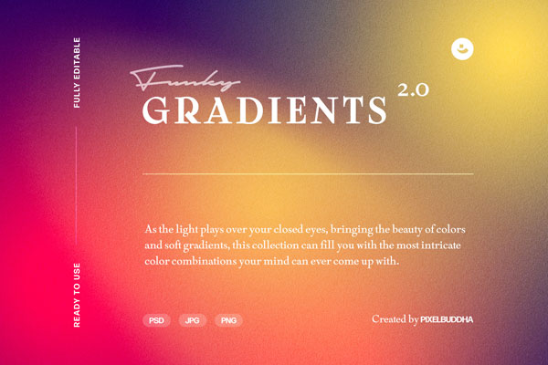 Download Funky Gradient Textures Vol. 2 by Pixelbuddha