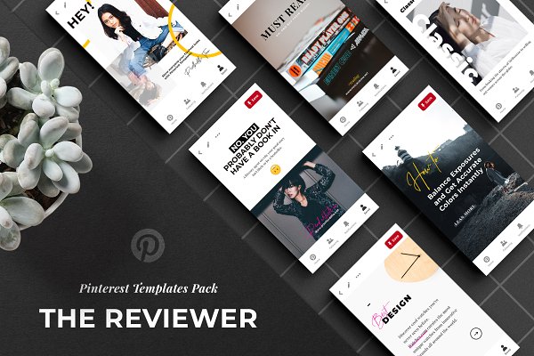 The Reviewer Pinterest Templates - Pinterest