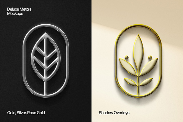 Download Deluxe Realistic Chrome Mockups Download Deluxe Realistic Chrome Mockups