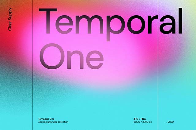 Temporal One — Gradient Textures