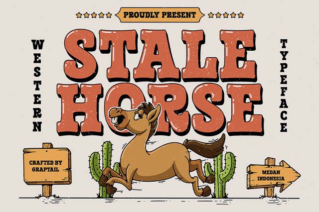 Stale Horse | Western Typeface