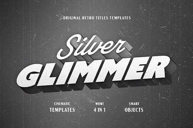 Retro Titles Text Effects