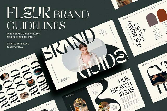 Fleur CANVA Brand Guidelines Creator