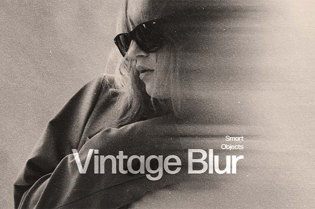 Vintage Blur Photo Effect