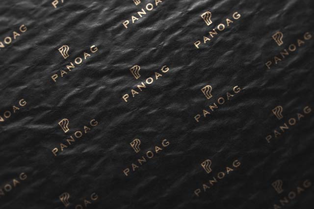Tissue Wrapping Paper Logo Mockup