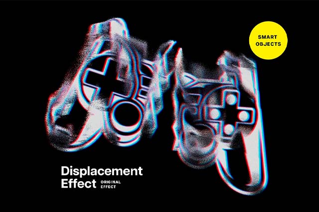 Distortion Mash Text & Logo Effect