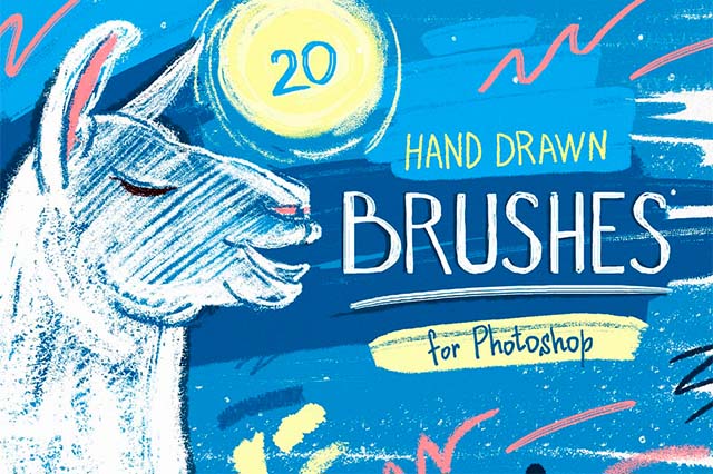Essential Hand-Drawn Photoshop Brushes