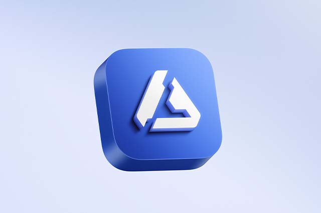 Isometric Brand Logo Mockup