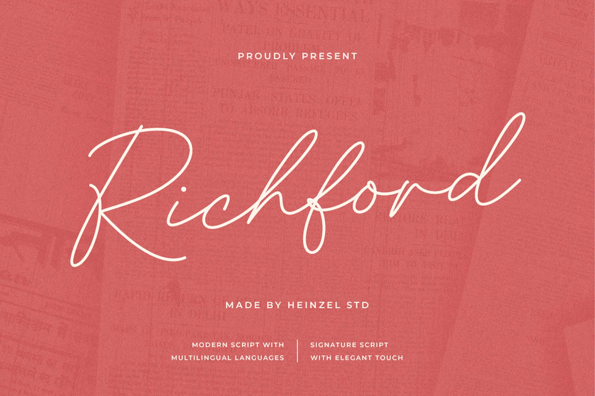 Richford Signature Font