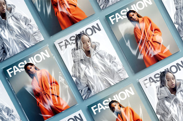 US Letter Size Magazine Mockup