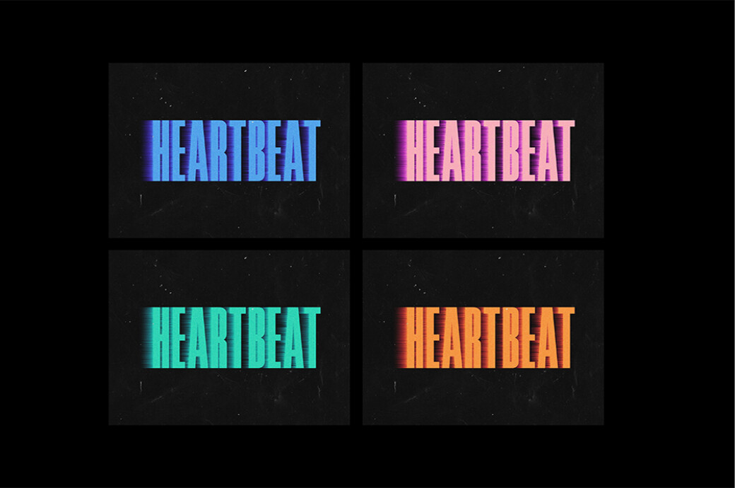 Motion Blur Text Effect 