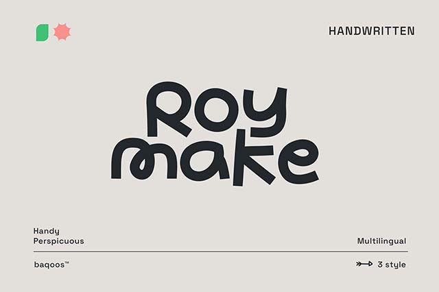 Roy Make Font