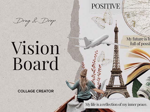 Vision Board Collage Creator