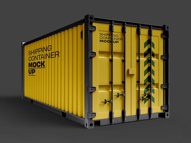 Shipping Container Mockup Vol. 3