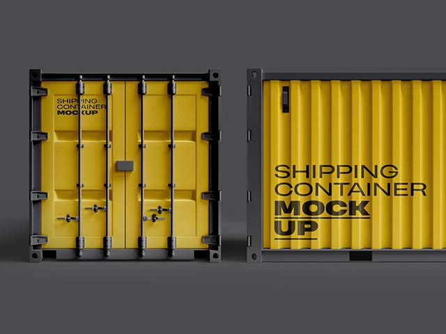 Shipping Container Mockup Vol. 1