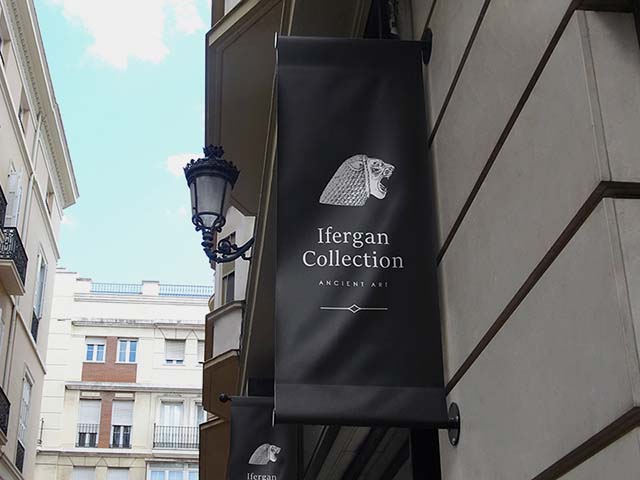 Vertical Fabric Sign Mockup