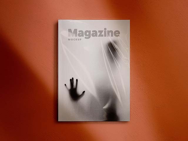 A4 Vertical Magazine Mockup