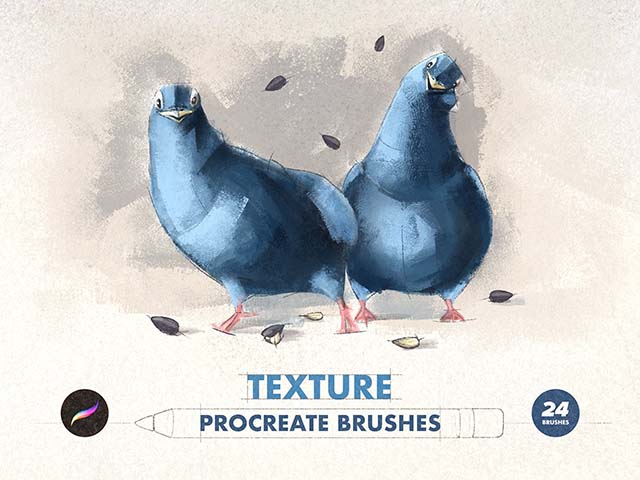Texture Procreate Brushes Papers