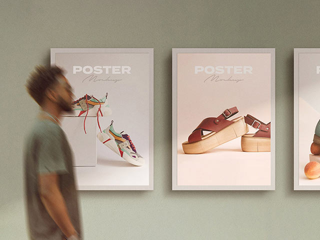 Street Ads Poster Mockup