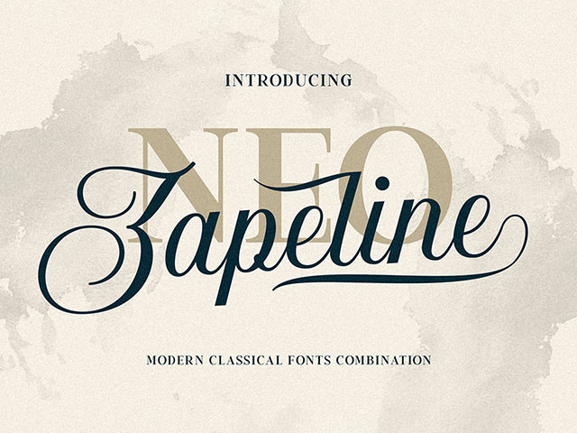 Neo Zapeline Font Family