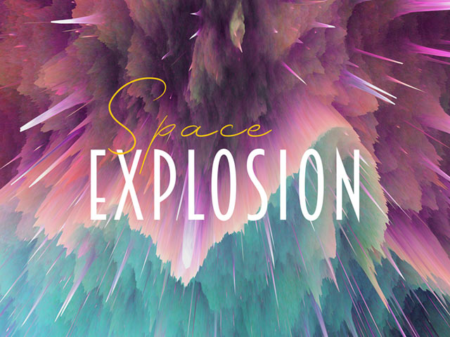 Space Explosion Backgrounds — download JPG