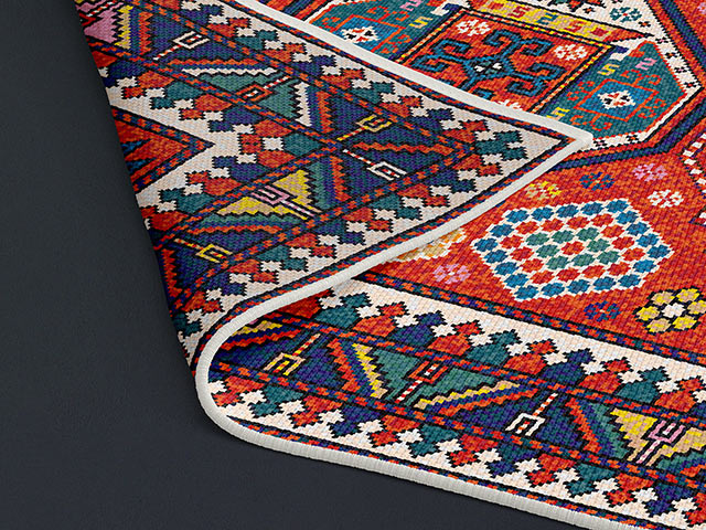 Rug mockup set — download PSD template