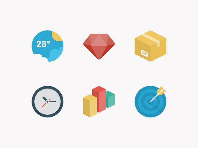Basic flat icon set: download AI, SVG, PSD, PNG Basic flat icon set: download AI, SVG, PSD, PNG