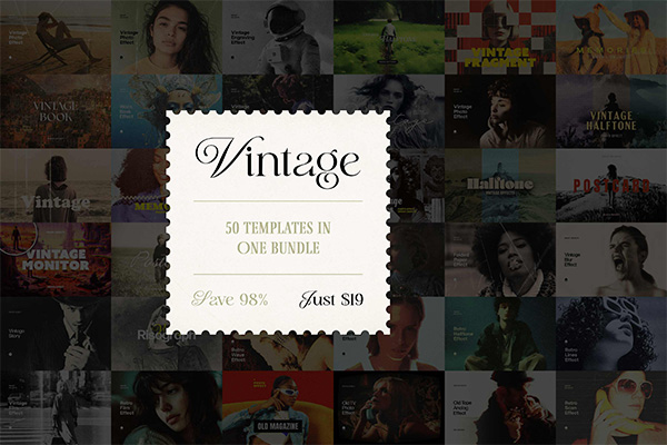 Download 50 in 1 Vintage Effects Bundle