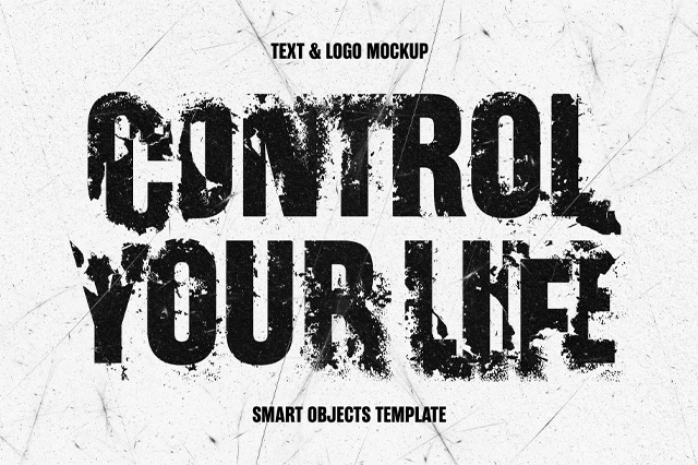 Destroyed Text Effect