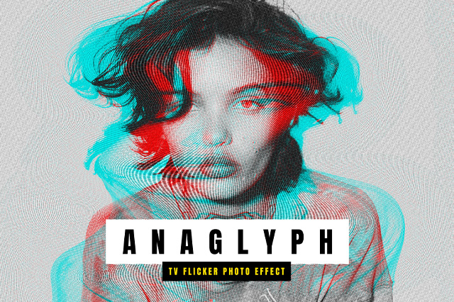 TV Flicker Photo Effect