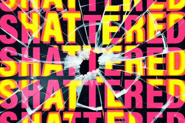 Download Shattered Distortion Text Effect