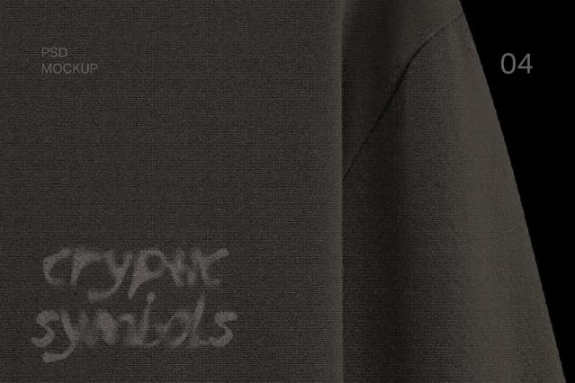 Download Sweatshirt Fabric Closeup Mockup