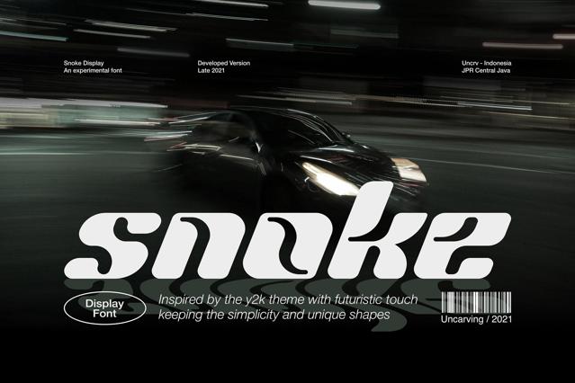 Snoke — Display font