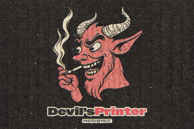 Download Devil's Printer Design Effect