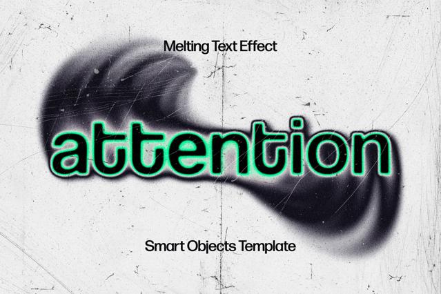 Download Twirl Blurred Text Effect