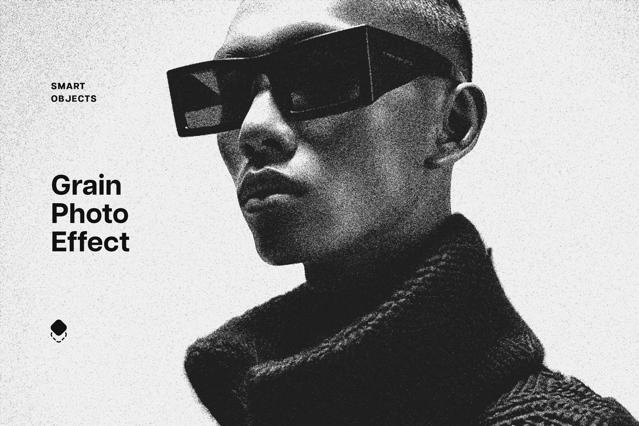 Download B&W Grain Photo Effect