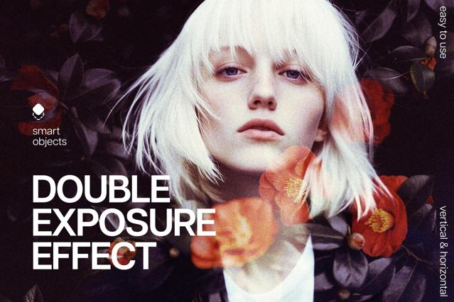 Mix Double Exposure Photo Effect