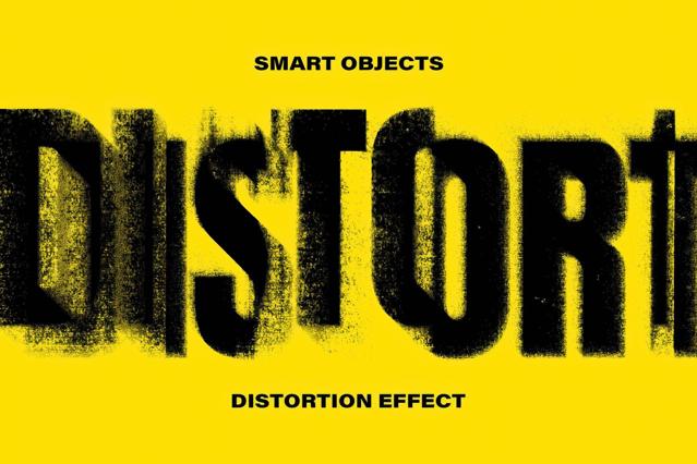 Sandy Distort Text Effect