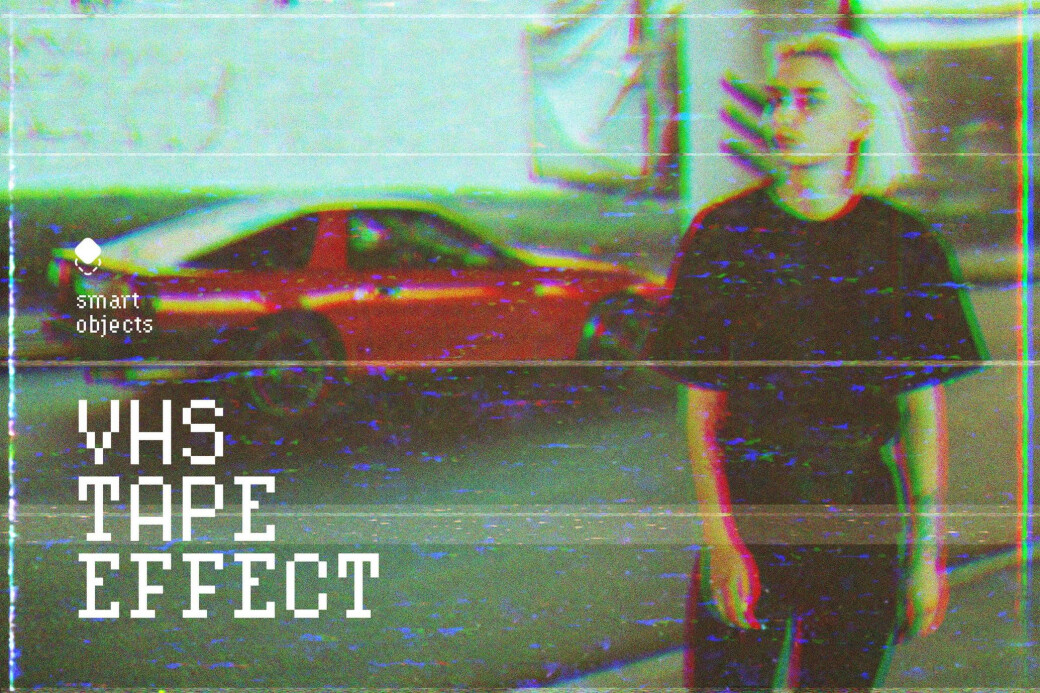 Vhs Static Effect Photoshop