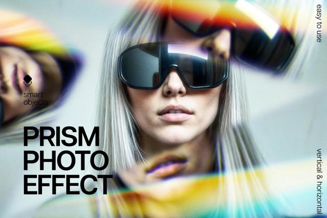 Bright Prismatic Photo Effect