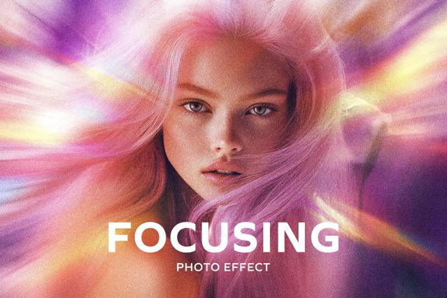 Focusing Blur Photo Effect