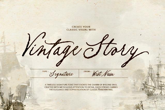 Vintage Story — Old Signature Script