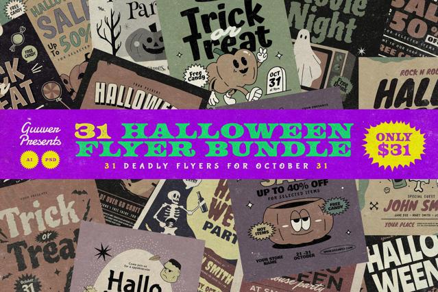 Halloween Flyers Bundle