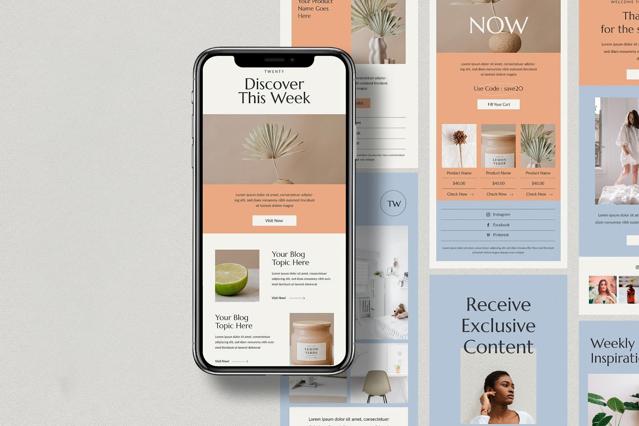 Twelve Newsletter Templates