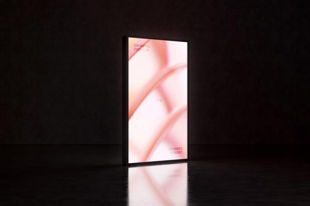 Vertical 9:16 Screen Mockup