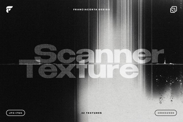 B&W Scanner Textures